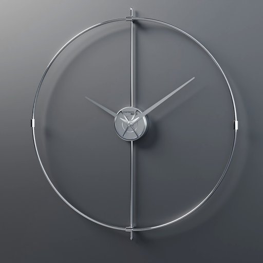 Incantesimo design clock | FREE Clocks models | BlenderKit