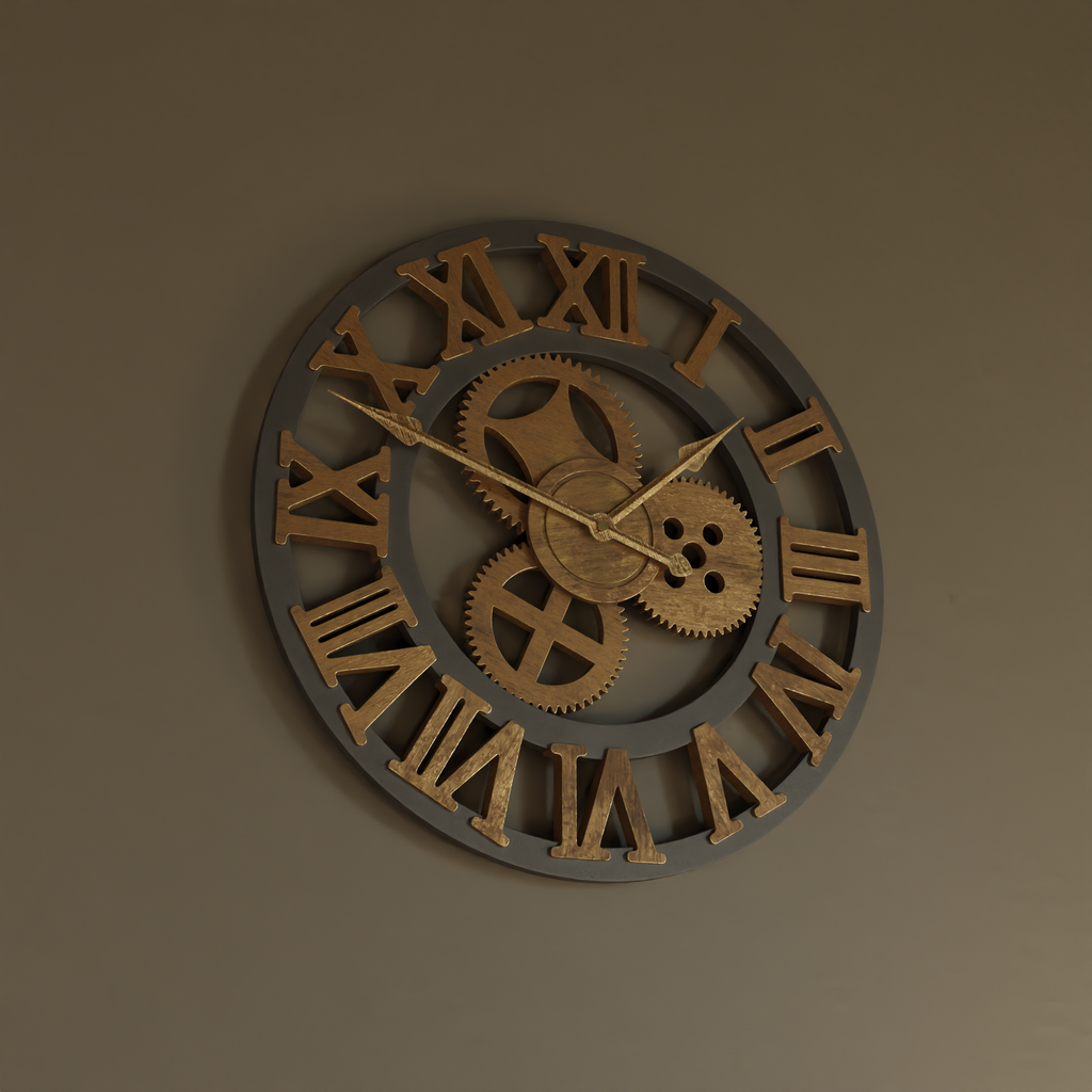 Wall clock | Clocks models | BlenderKit
