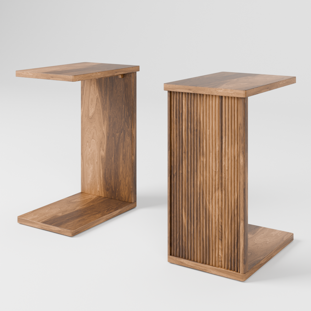 Wooden Corner Table | FREE Tables models | BlenderKit