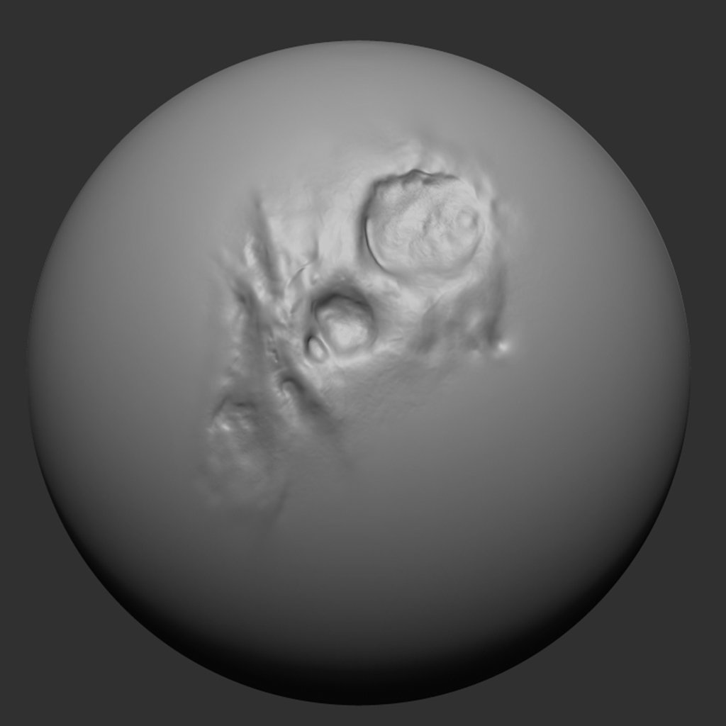 NS Burn multi holes | scars & wounds brushes | BlenderKit