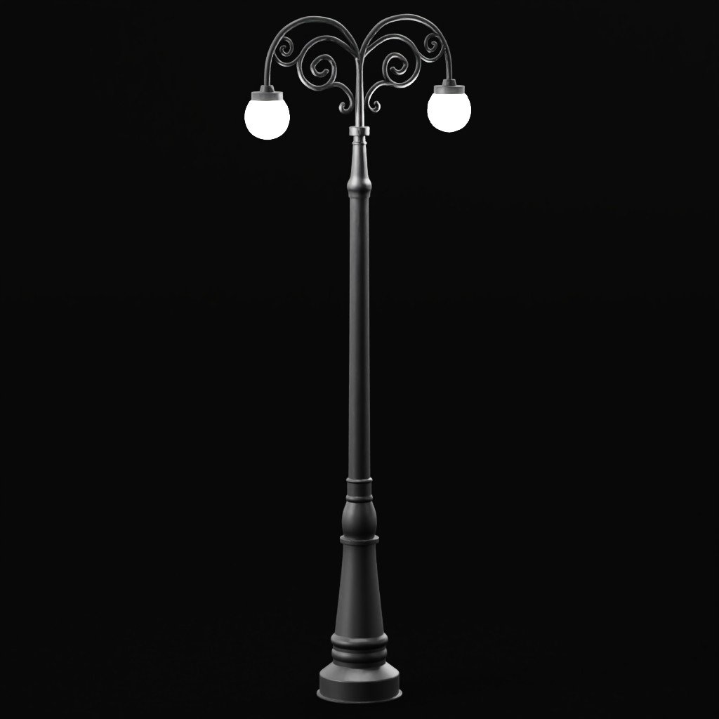 Street light 06 | Exterior Elements models | BlenderKit