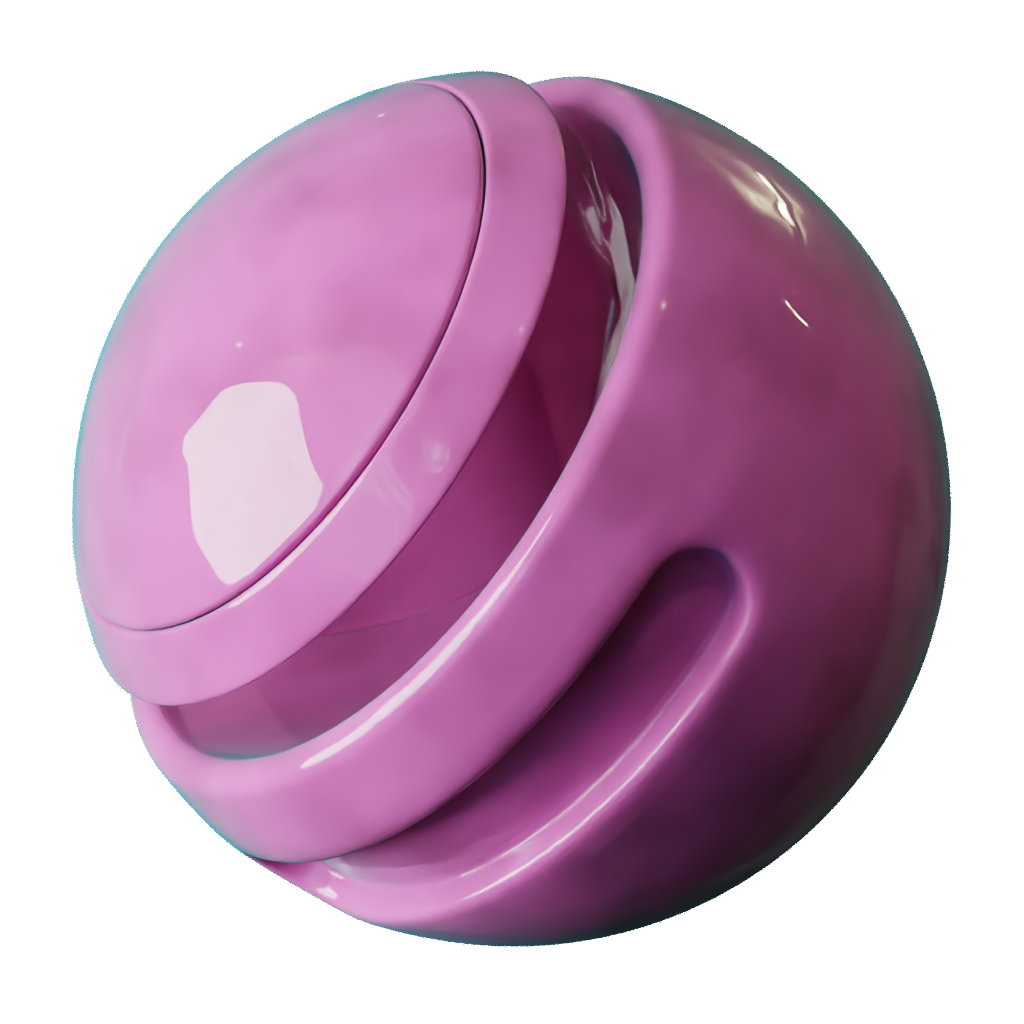 Glazed Ceramic Pink | FREE ceramic materials | BlenderKit