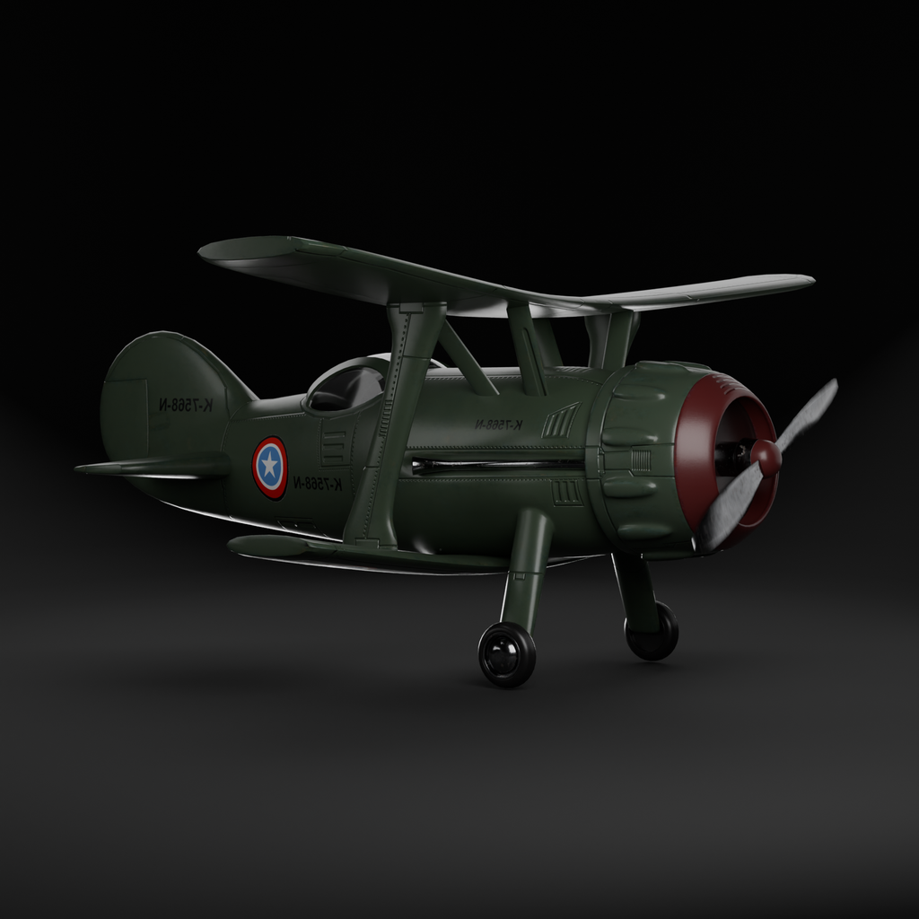 Cessna 172 - Aircraft | FREE Airplane models | BlenderKit