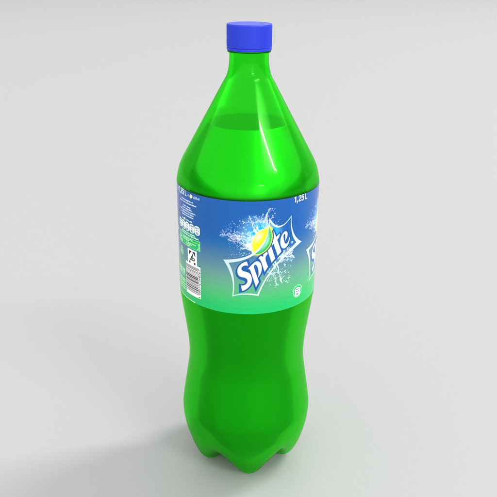 Sprite Soft Drink | Restaurant / Bar models | BlenderKit