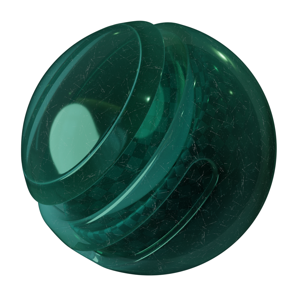 Scratched Plastic Gel | FREE plastic materials | BlenderKit