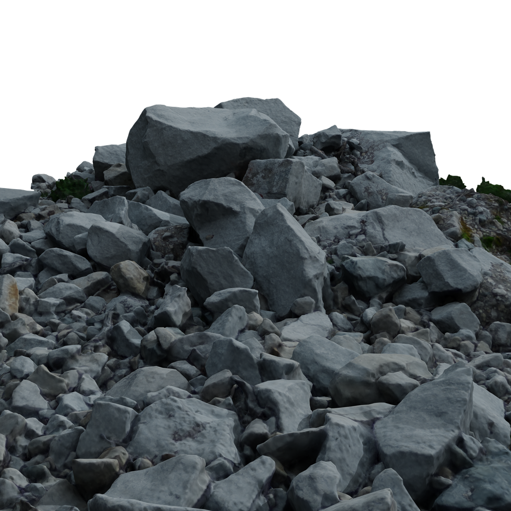 Boulder Field 1 | Environment Elements models | BlenderKit