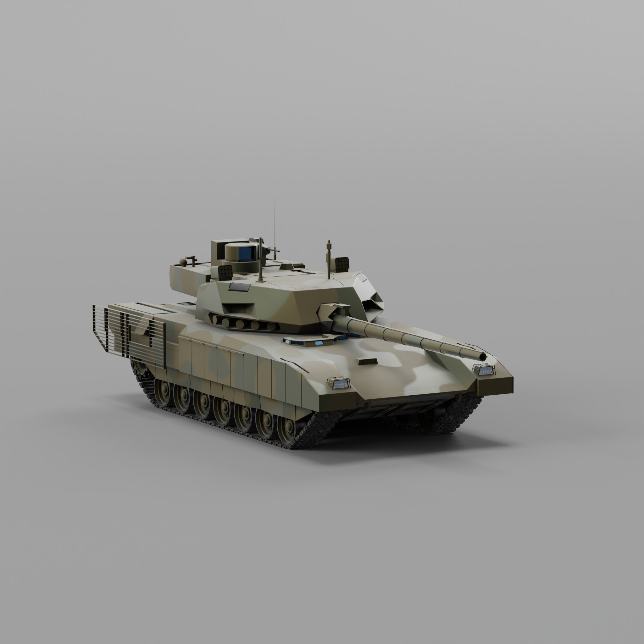 T14 Russian Armata | Military Vehicles models | BlenderKit