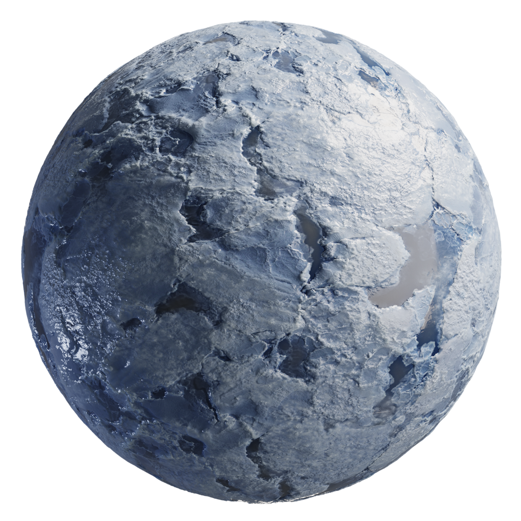 Stylized Ice | FREE 3D ice materials | BlenderKit