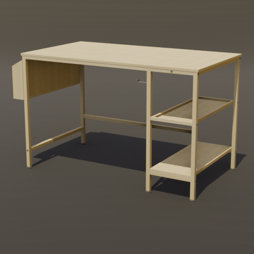 Wooden Modular Work Table | Office Tables models | BlenderKit