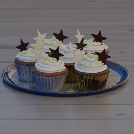 Birthday cake | FREE Sweets / Desserts models | BlenderKit