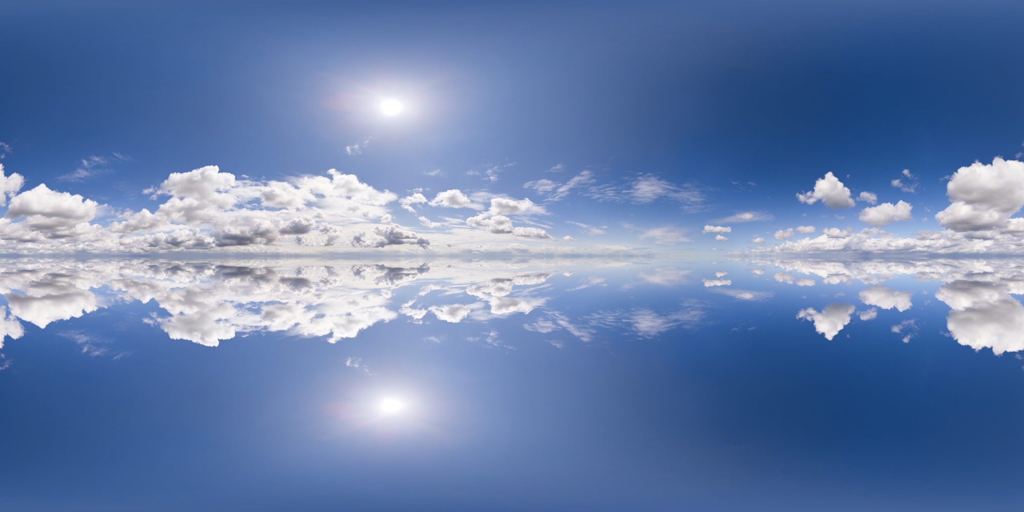 Infinite Real Sky - Sunny Clouds Day | Nature HDRis | BlenderKit