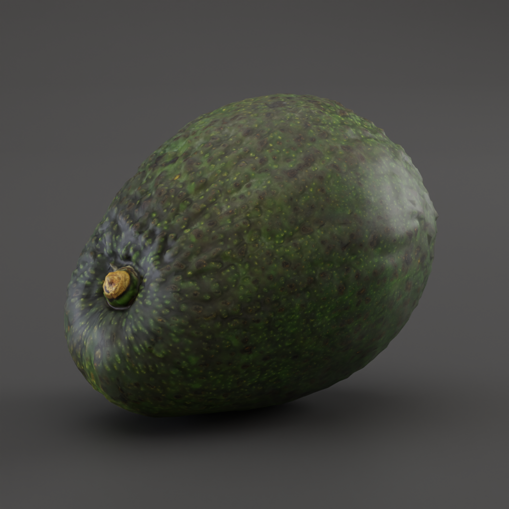 Avocado 01 | Fruit & Vegetables models | BlenderKit
