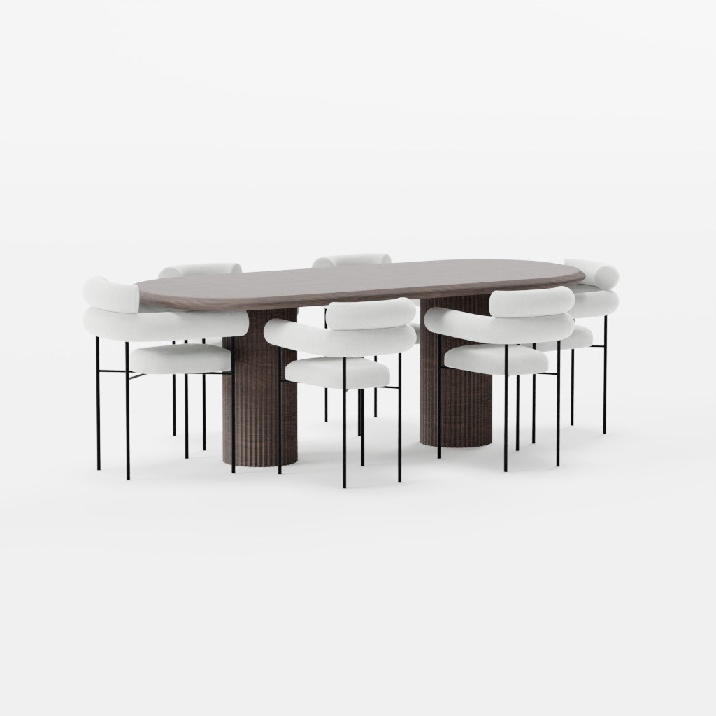 Dinner Table | FREE Tables models | BlenderKit