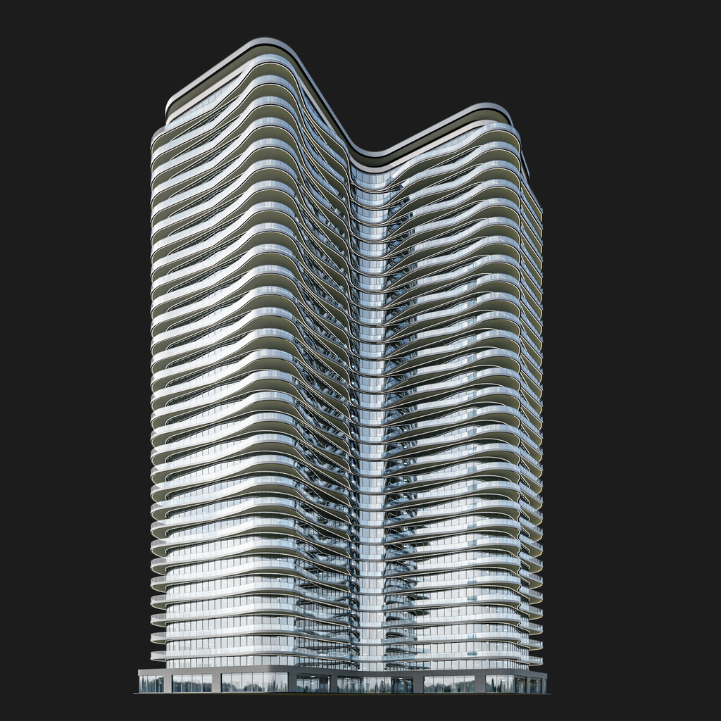 Ripple Rise Towers | Commercial Buildings models | BlenderKit
