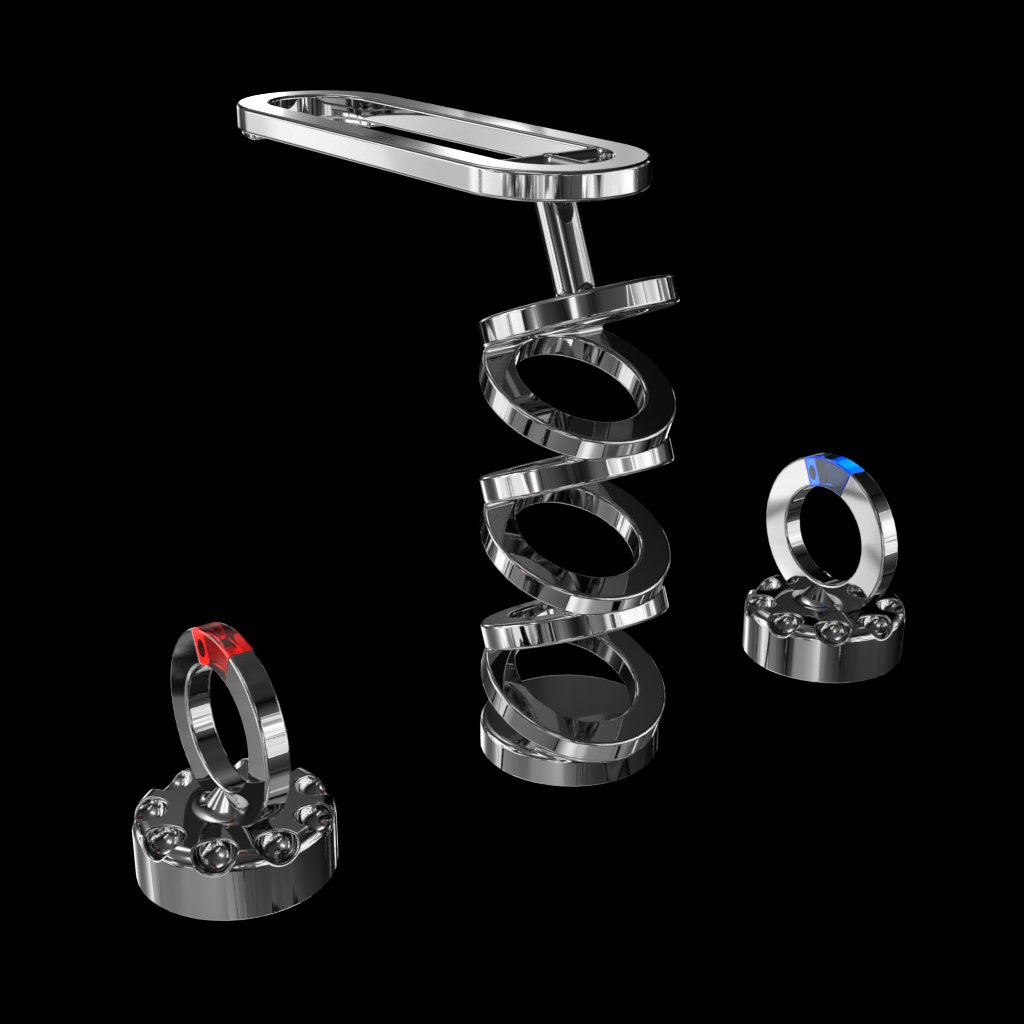 Ring Faucet | Bathroom Faucets models | BlenderKit