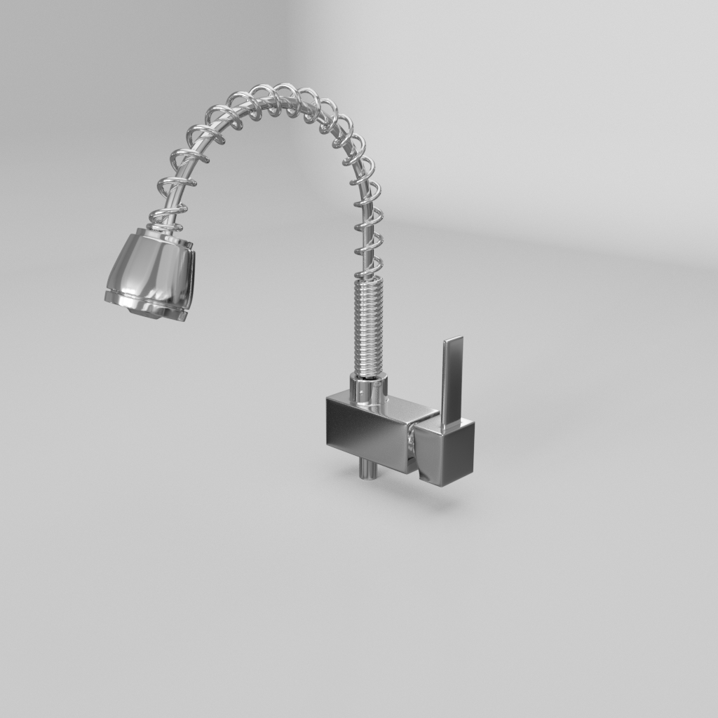 Mixer Tap | Kitchen Faucets models | BlenderKit
