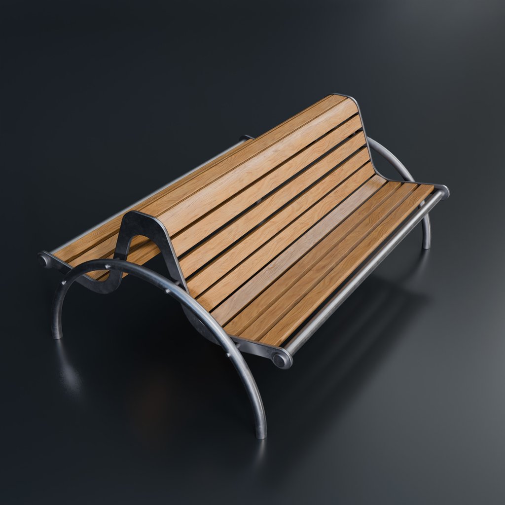Park Bench | FREE Benches models | BlenderKit