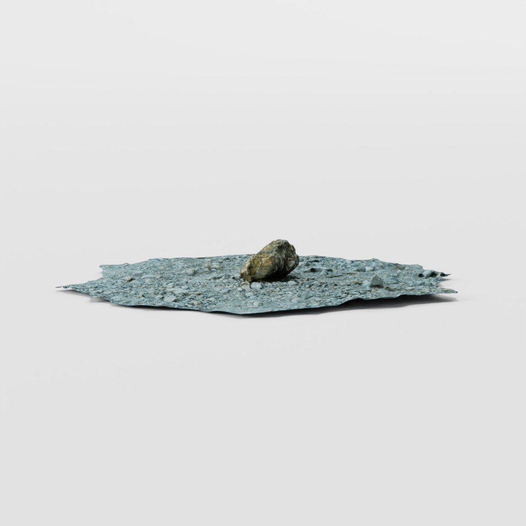 Small Stone on Gravel | FREE Environment Elements models | BlenderKit