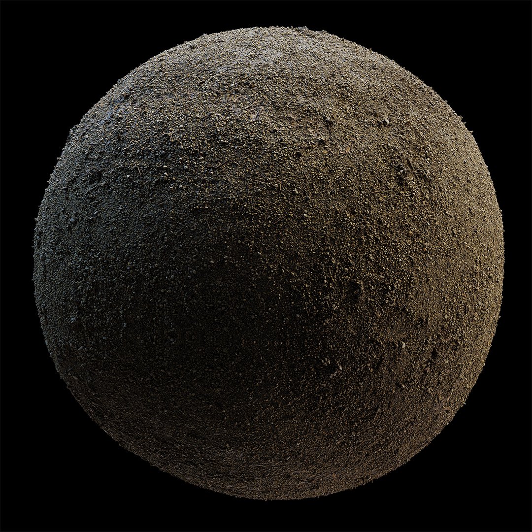 Gravel in the Forest | FREE ground materials | BlenderKit