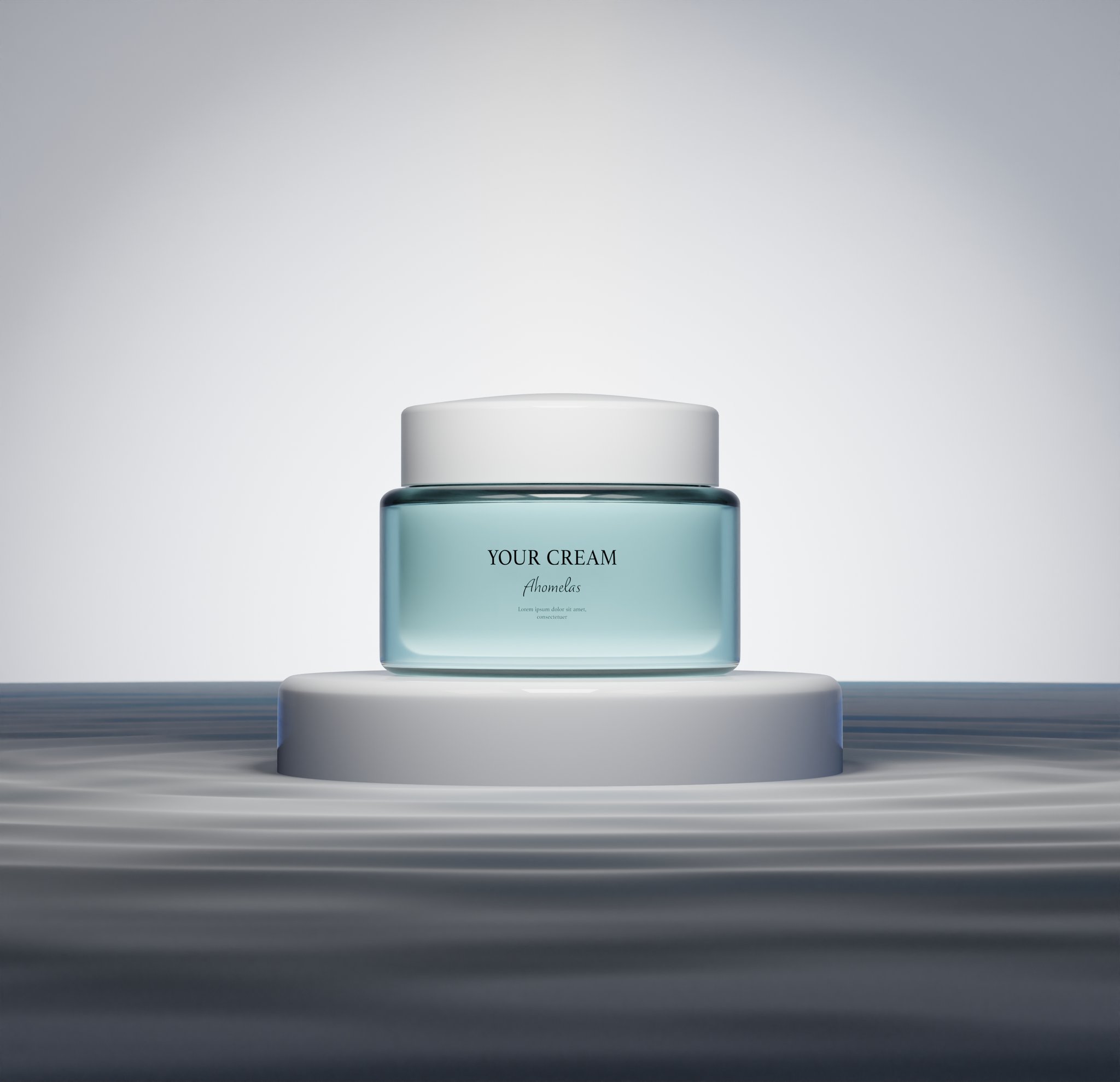 Face cream | FREE Mockup scenes | BlenderKit