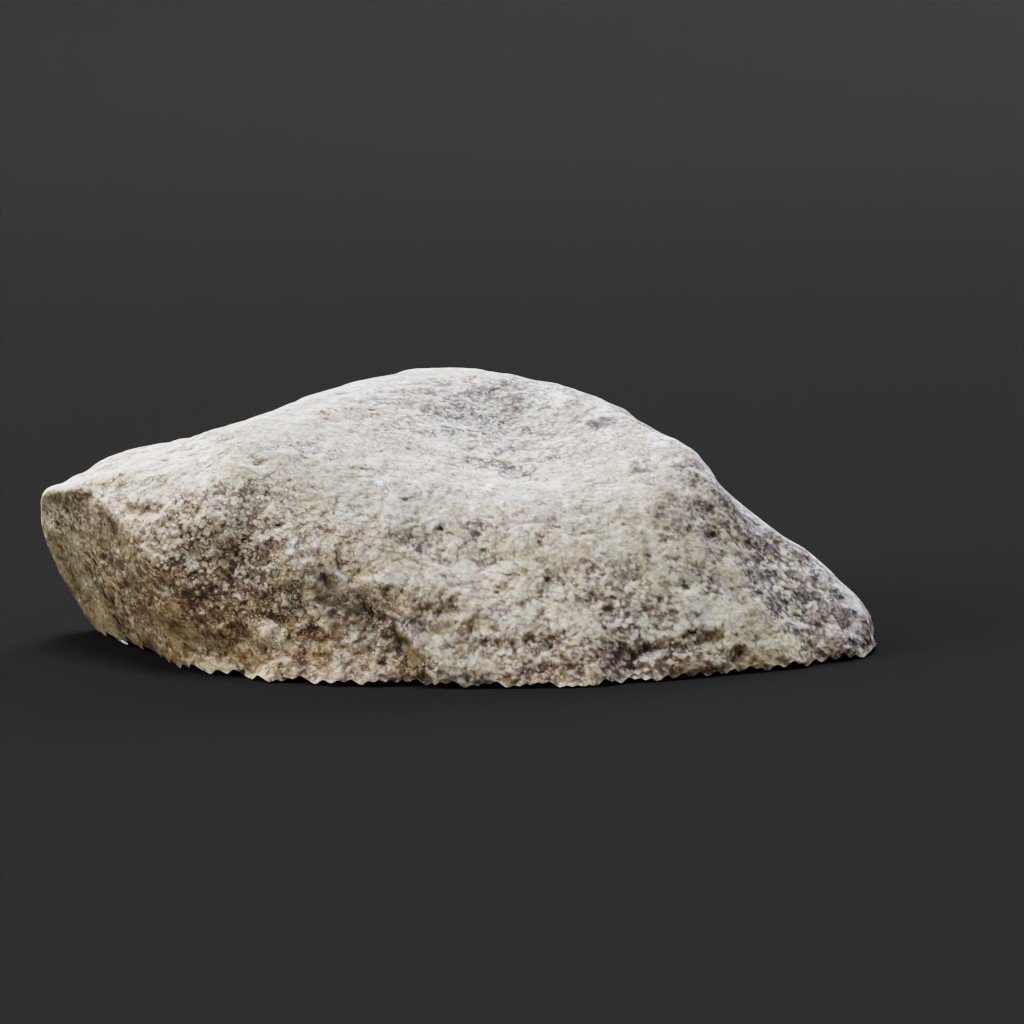 Photoscanned Rock 03 | FREE Environment Elements models | BlenderKit