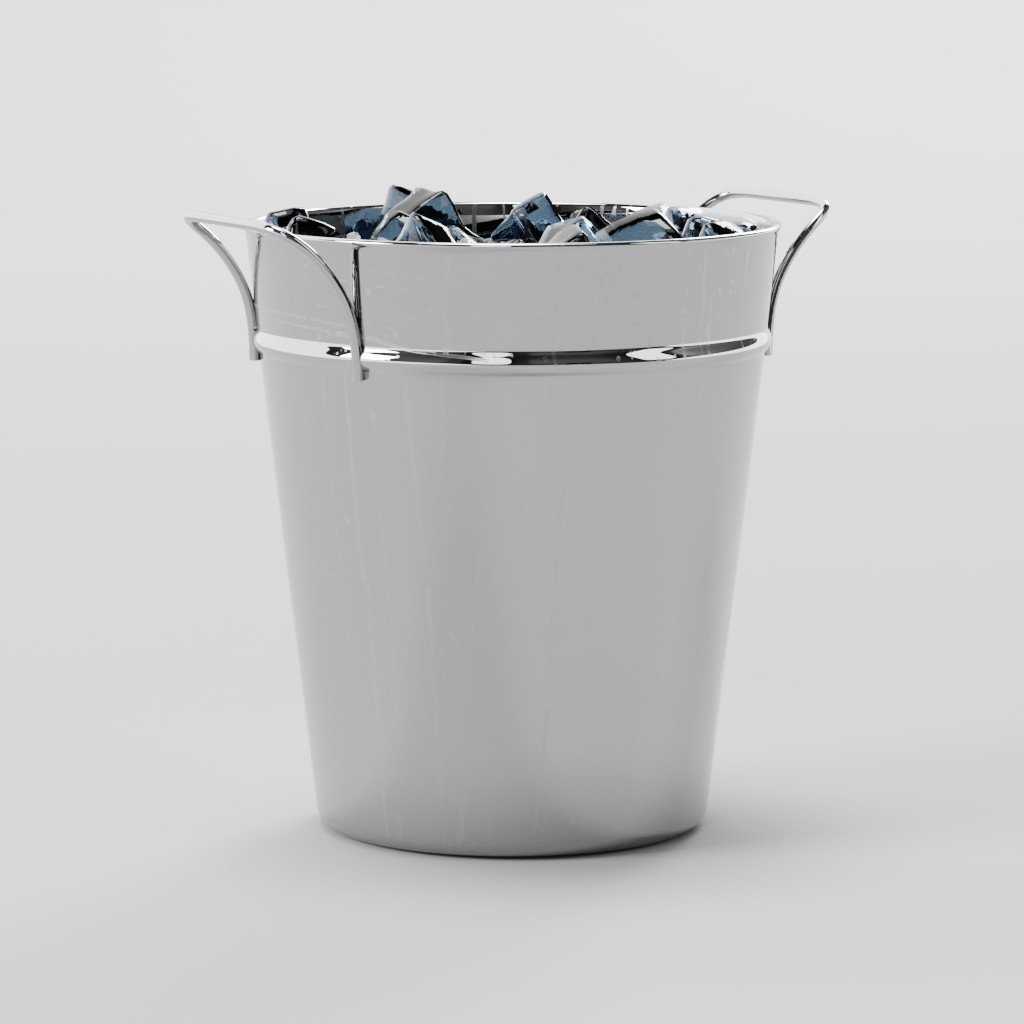 Ice bucket | 3D Commercial models | BlenderKit