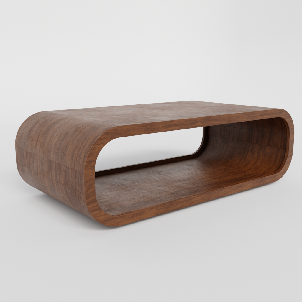 Elipse Center Table | FREE Tables models | BlenderKit