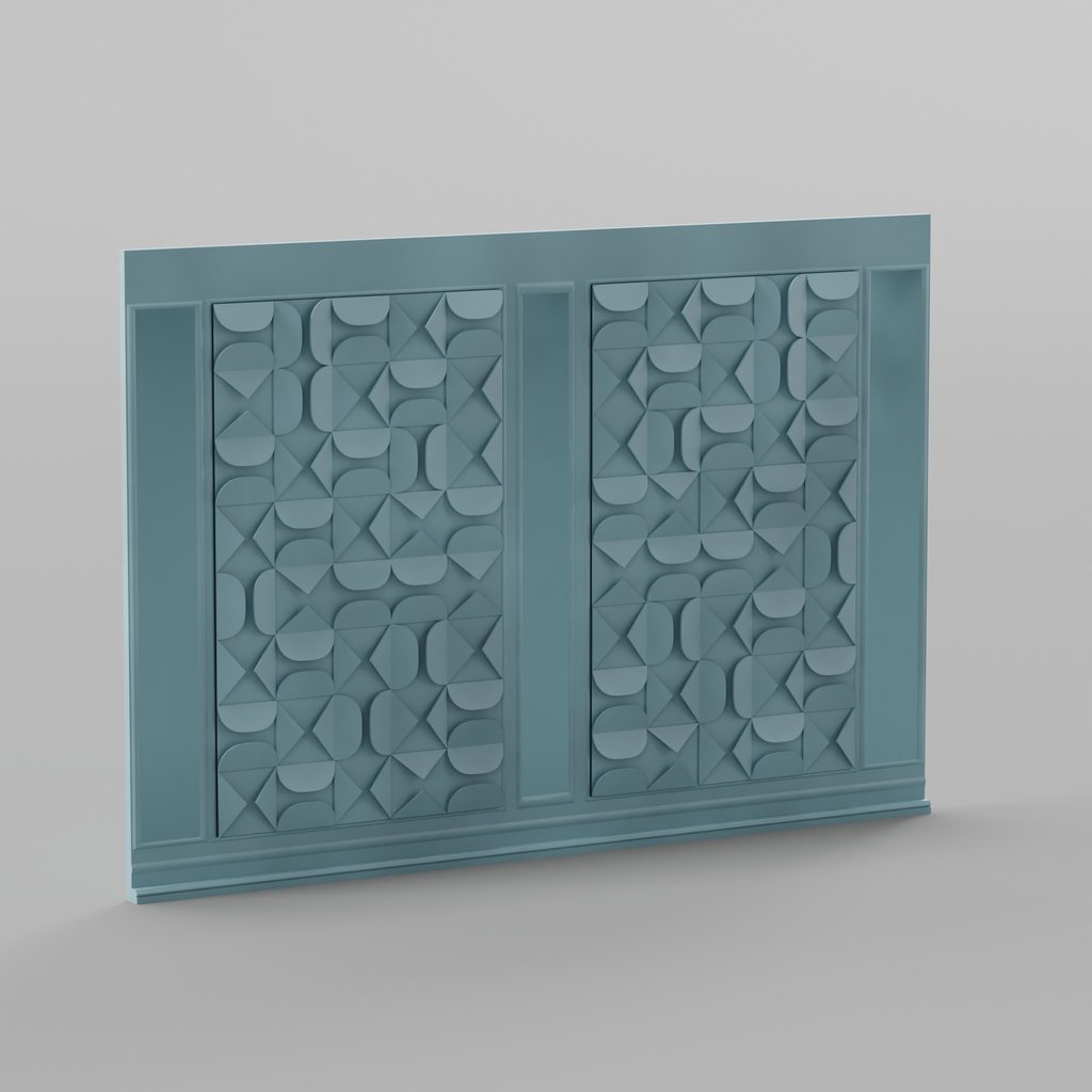 3D Wall panel | FREE 3D Panels models | BlenderKit