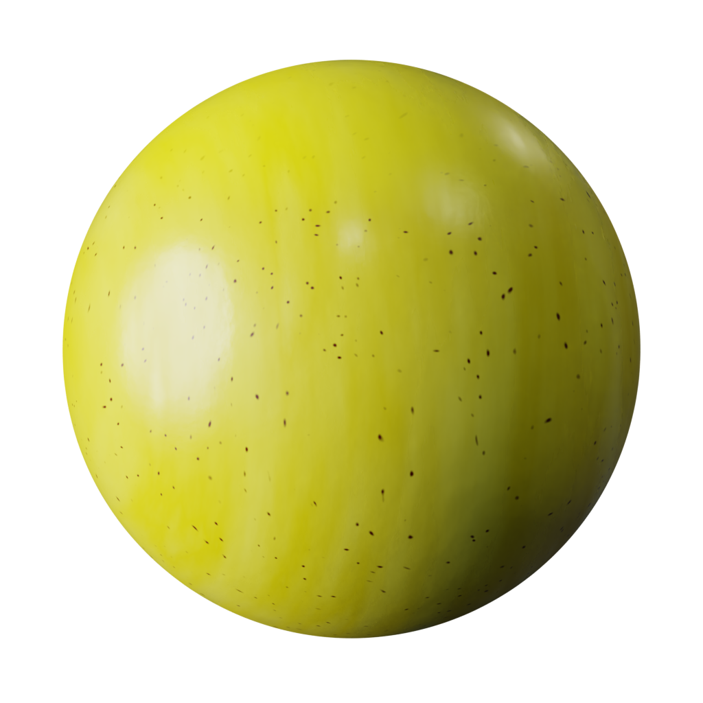 Yellow Apple Peel | FREE organic materials | BlenderKit