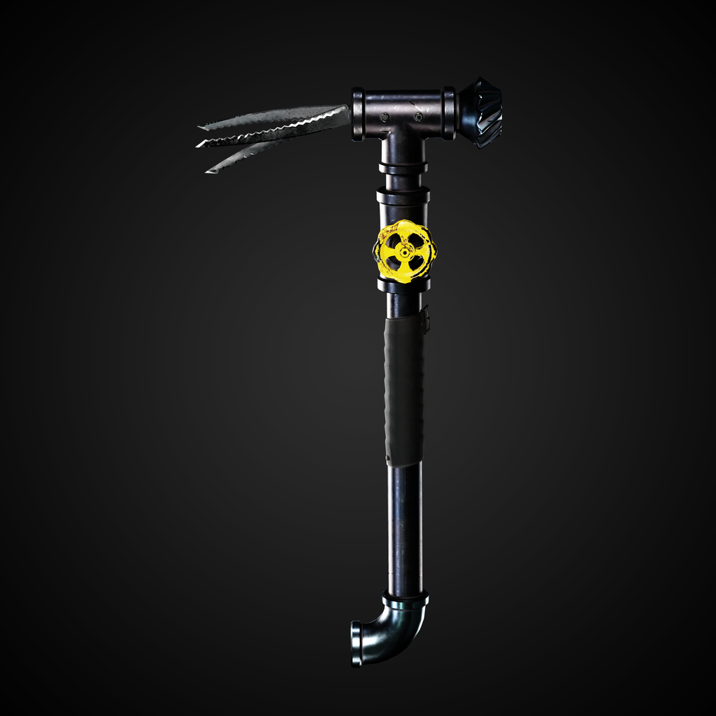 Apocalyptic Game-Ready Melee | Modern Weapons models | BlenderKit