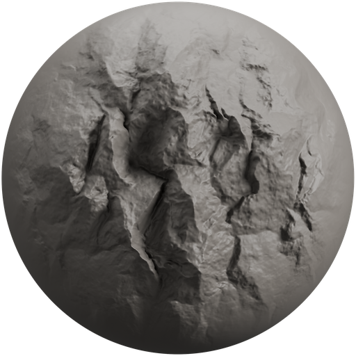 AT-Rock Brush | rock brushes | BlenderKit