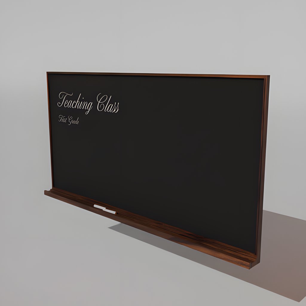 Blackboard | Interior Design models | BlenderKit