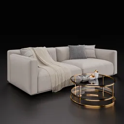 Sofa Bagutta | Sofas models | BlenderKit