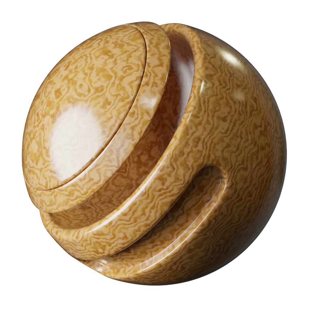 Brown Wavy Ceramic | FREE ceramic materials | BlenderKit