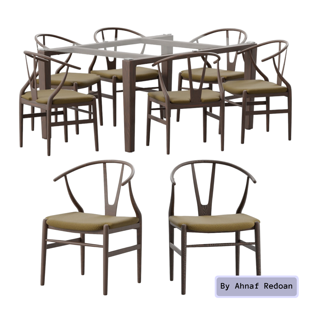 Dining-Table Set | Chair-table Sets models | BlenderKit