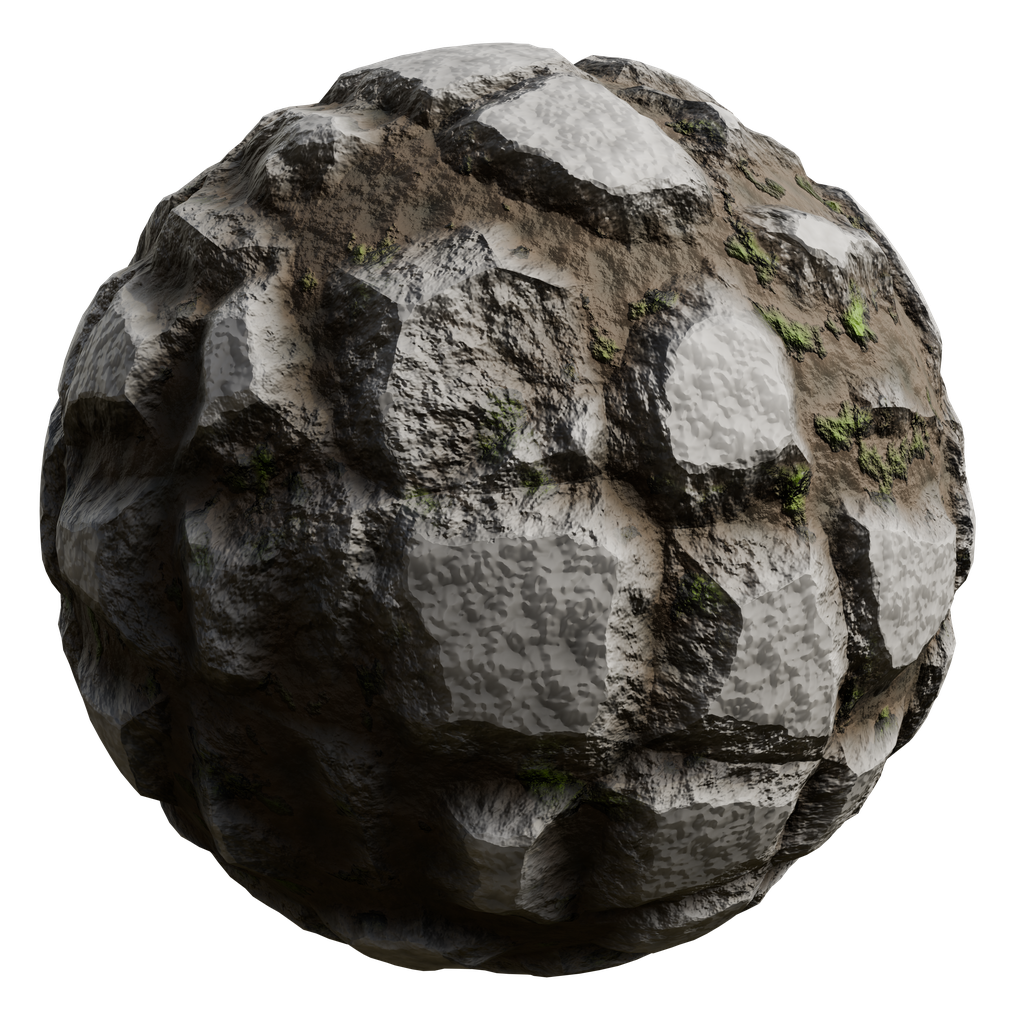 Cobblestone Material | FREE ground materials | BlenderKit