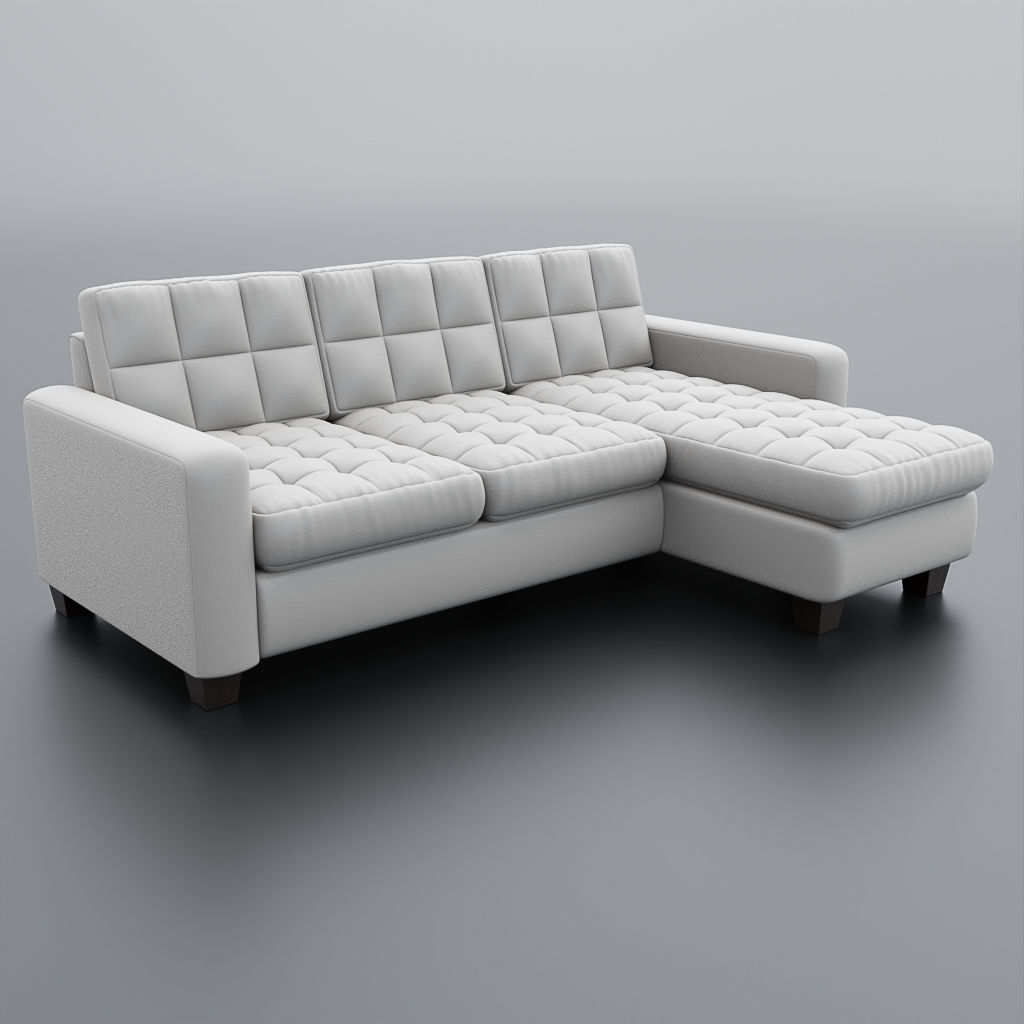 Sofa Lyssa Sectional | 3D Sofa models | BlenderKit