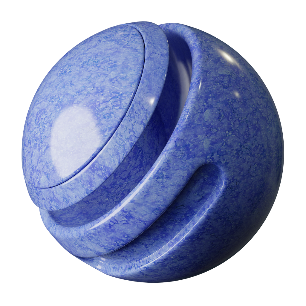 Blue marble | FREE marble materials | BlenderKit