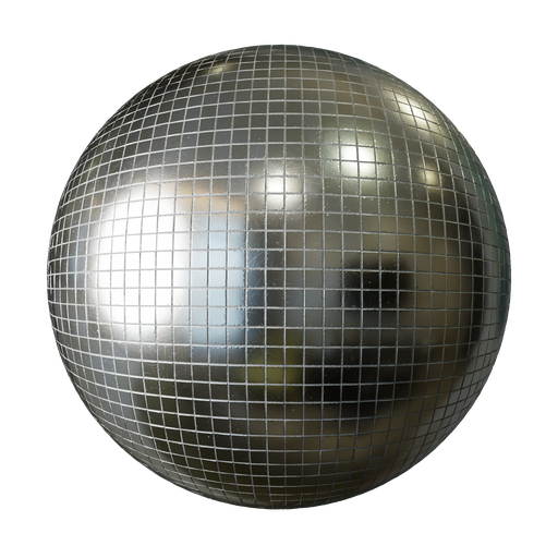 Metal mosaic | FREE metal materials | BlenderKit