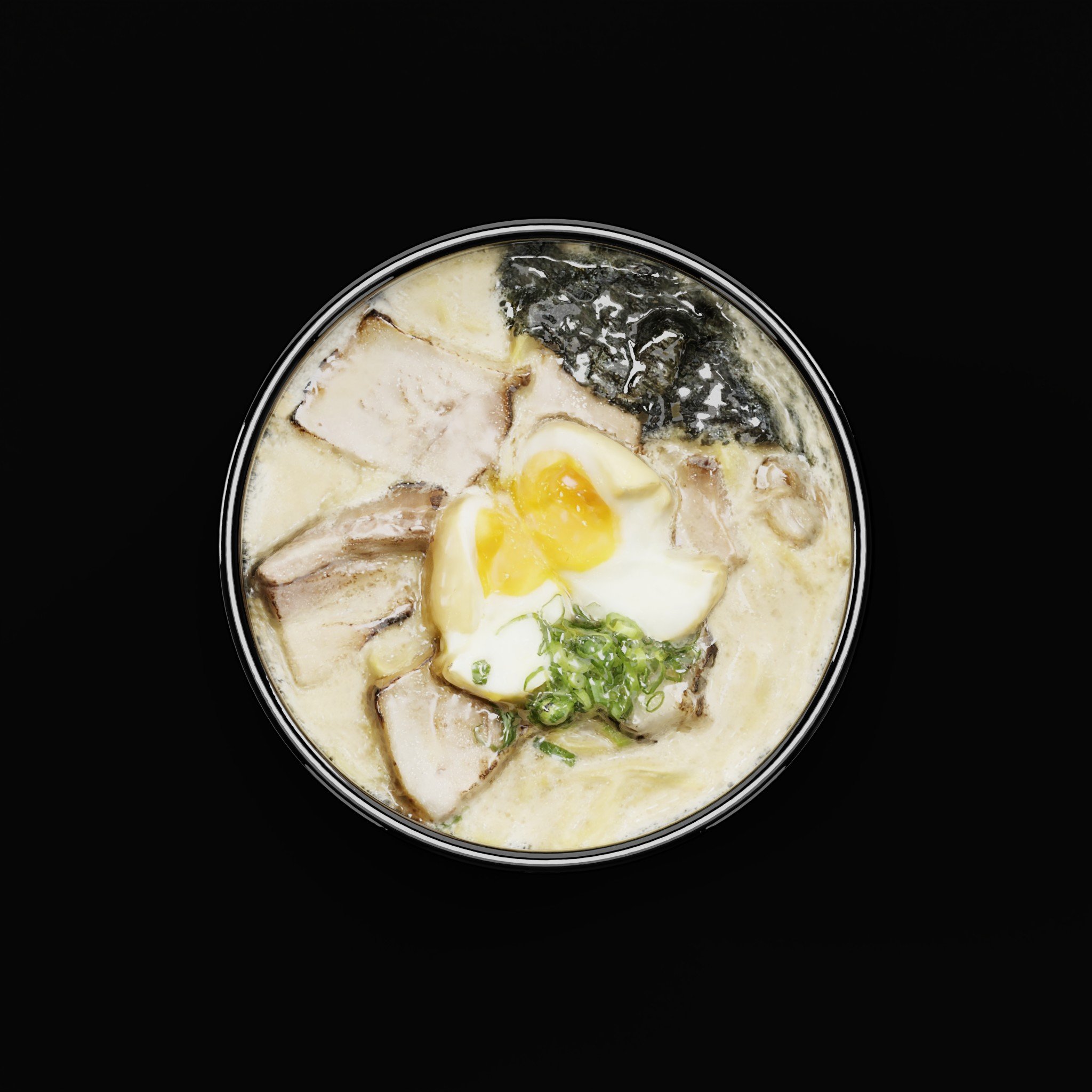 Japanese Chashu Ramen Bowl | Food models | BlenderKit