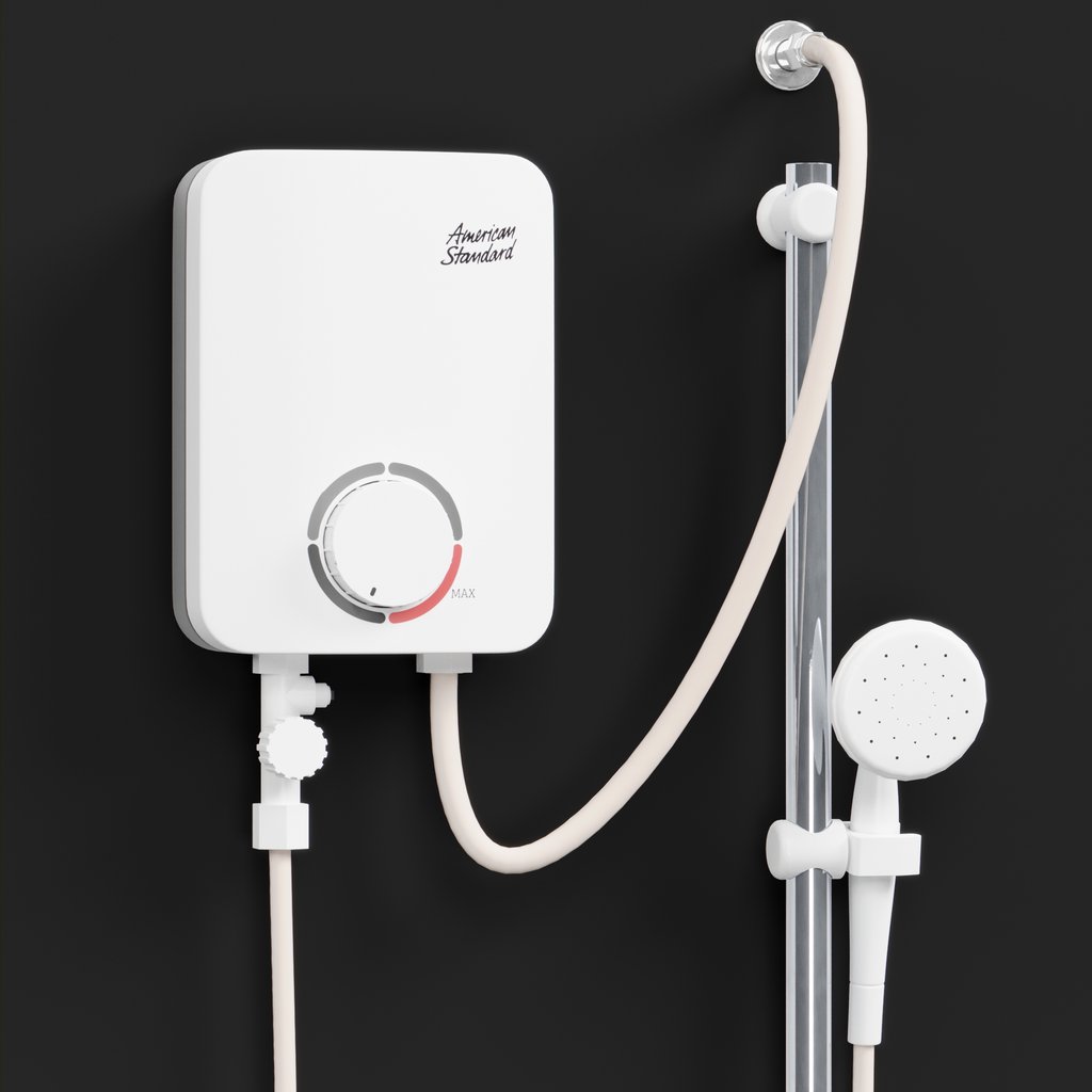 BlenderKit | Download the FREE Shower Water Heater model