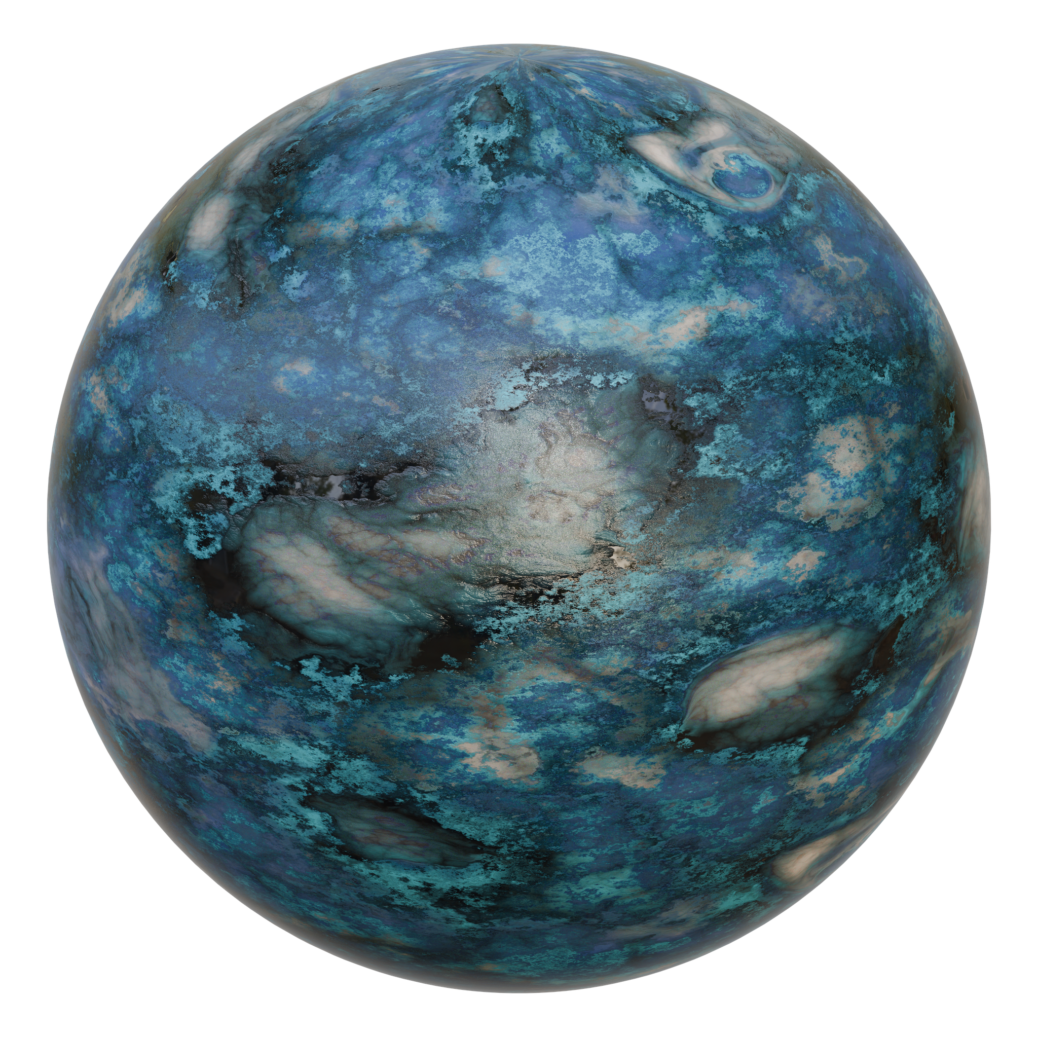 Cobalt Blue Rock | FREE rock materials | BlenderKit