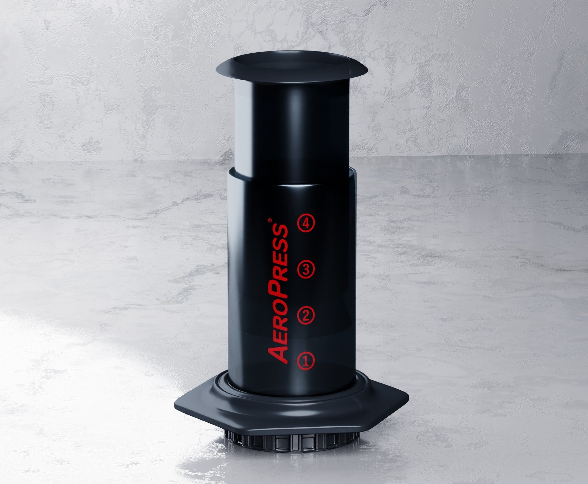 AeroPress Coffee Maker | FREE Restaurant / Bar models | BlenderKit