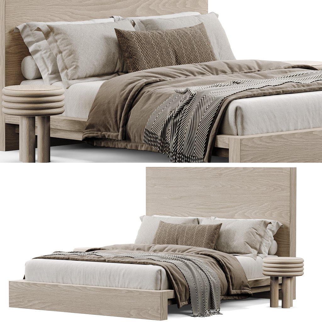 Sands bed By andrewmartin | Beds models | BlenderKit