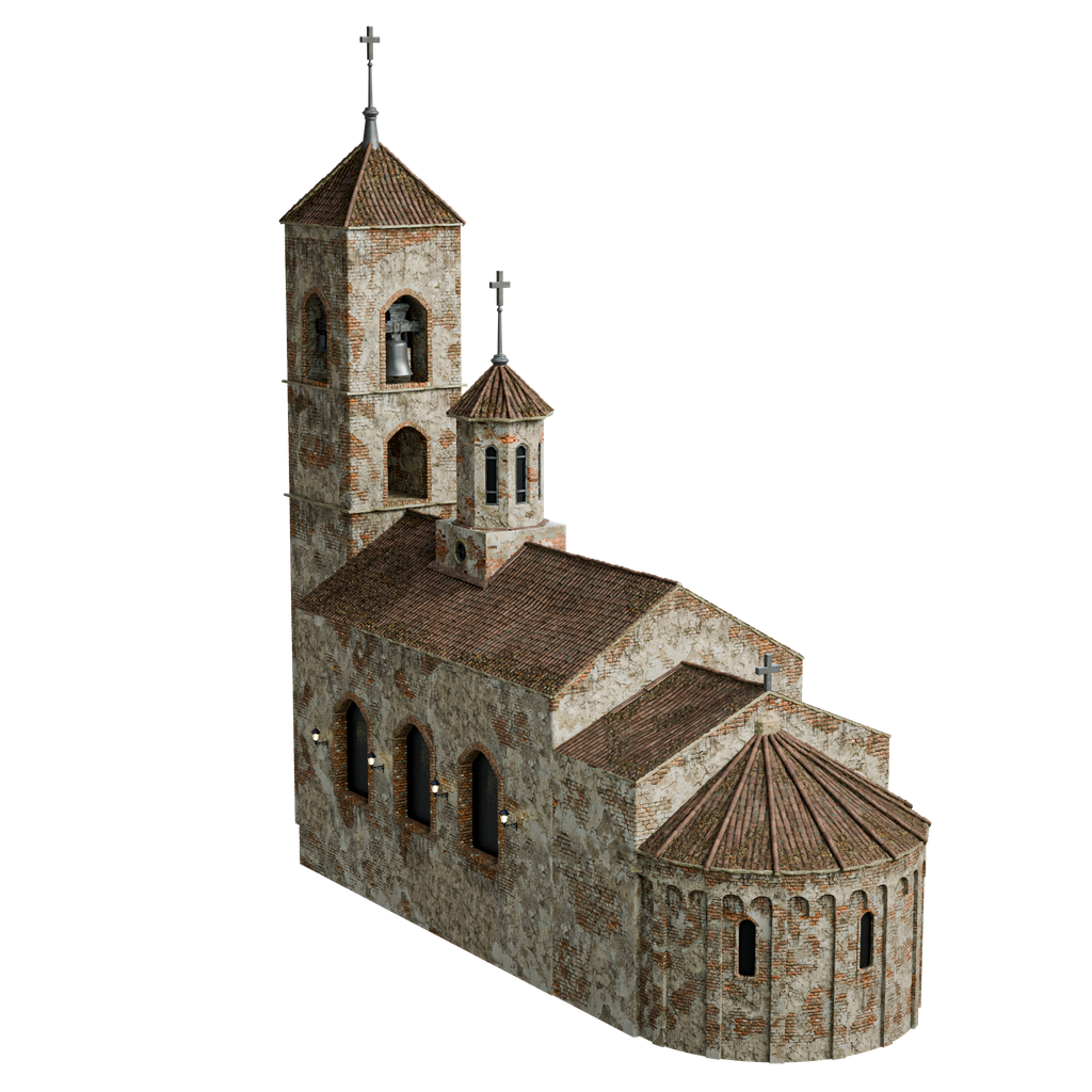 Chinese Temple | FREE Historic Buildings models | BlenderKit