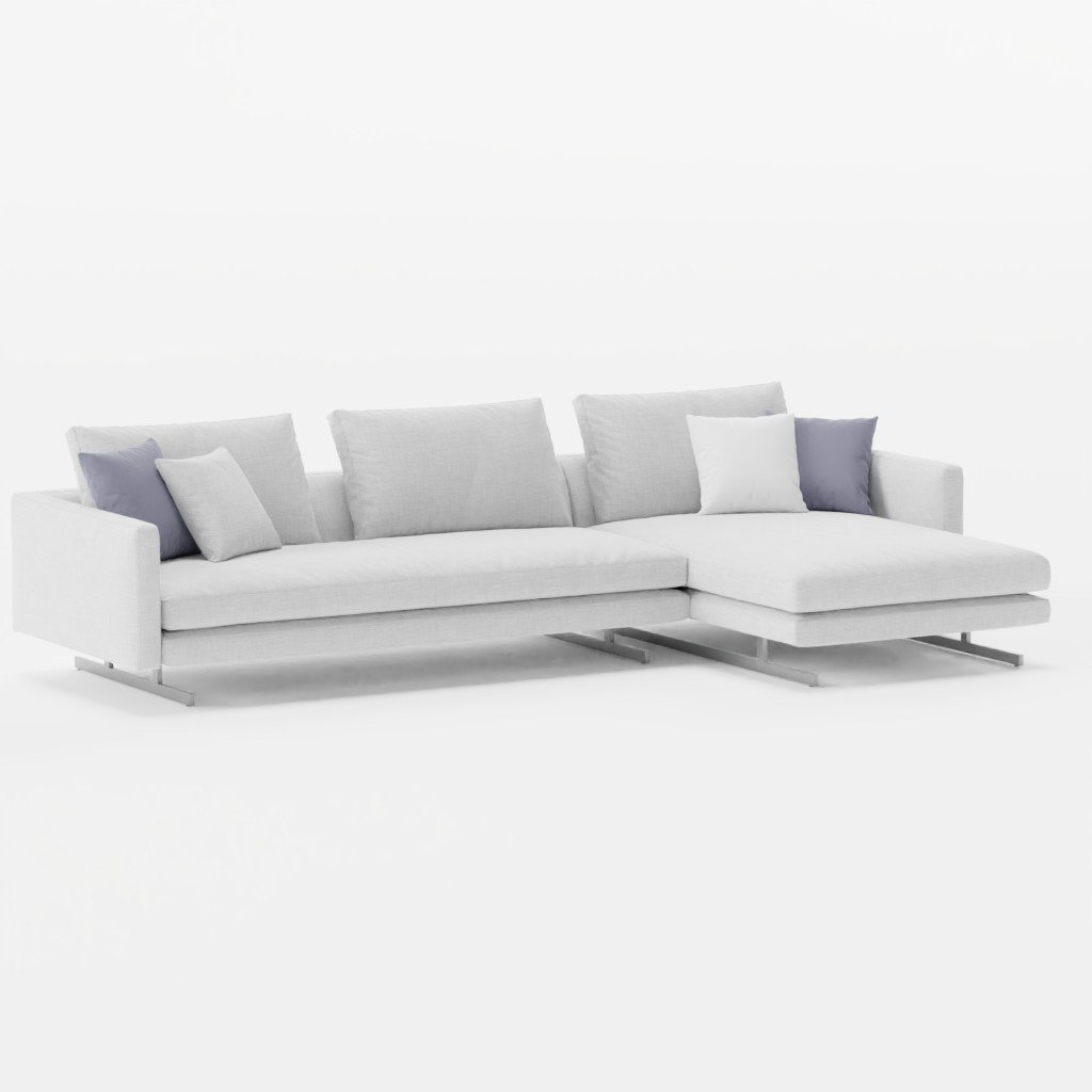 Minimalistic Sofa | Sofas models | BlenderKit