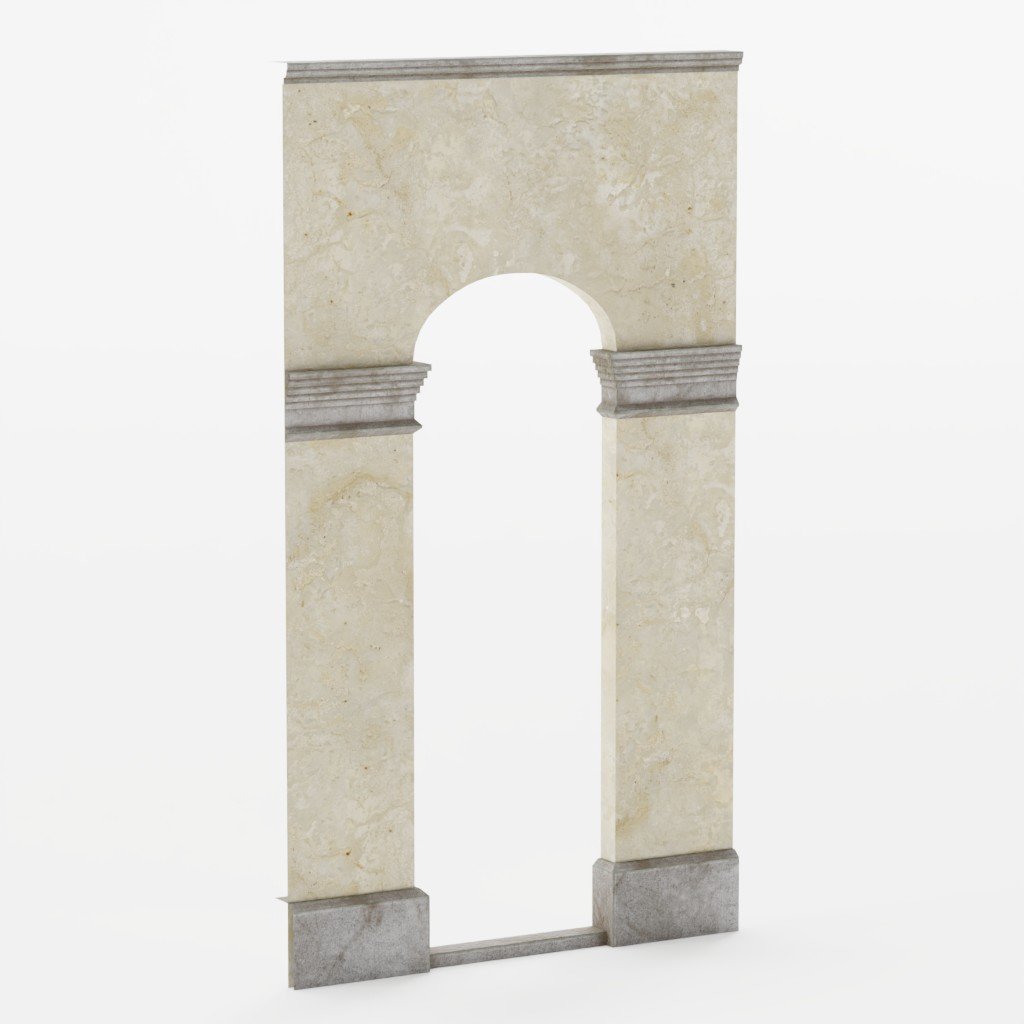 Storefront segment 2x3.5 | 3D Structure models | BlenderKit