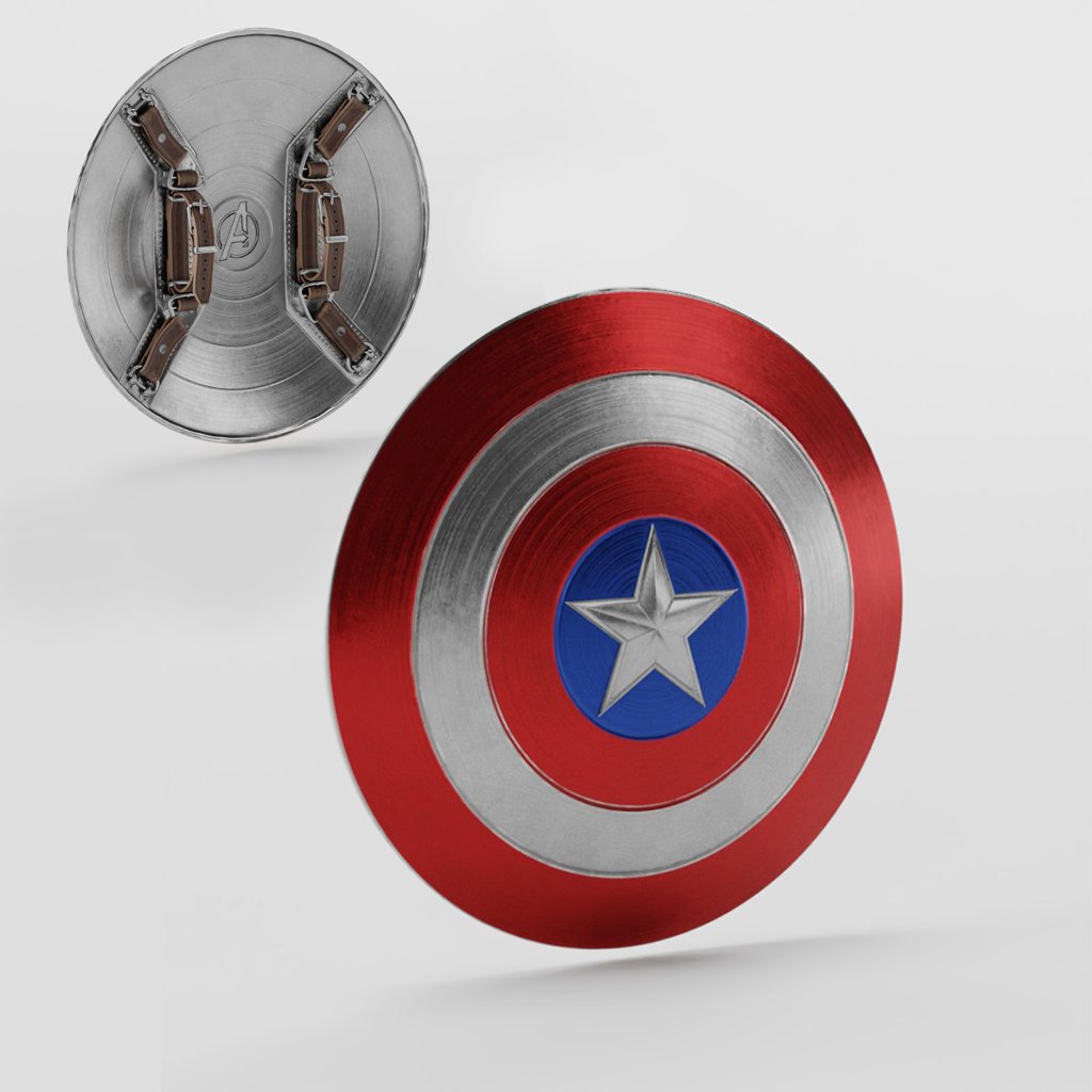 Captain america shield | FREE Historical Weapons models | BlenderKit