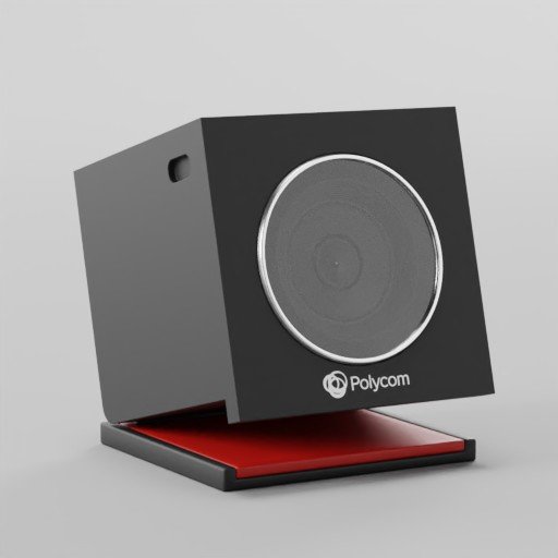Poly EagleEye Cube USB Camera | Video devices models | BlenderKit
