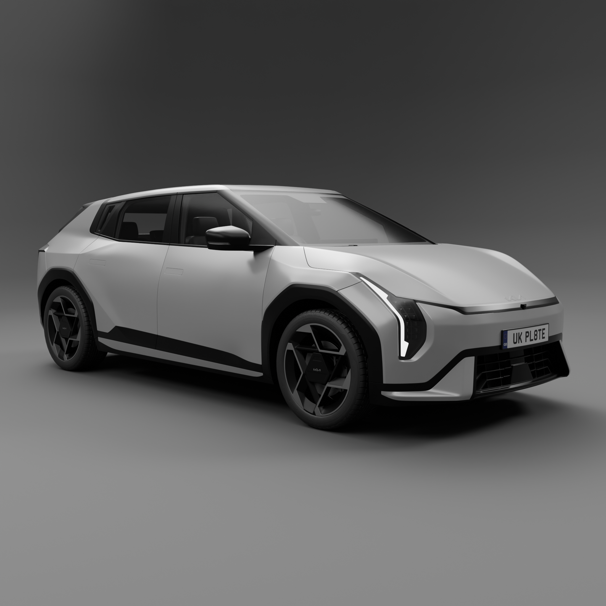 Kia EV4 Hatchback GT-Line 2026 | Modern Cars models | BlenderKit